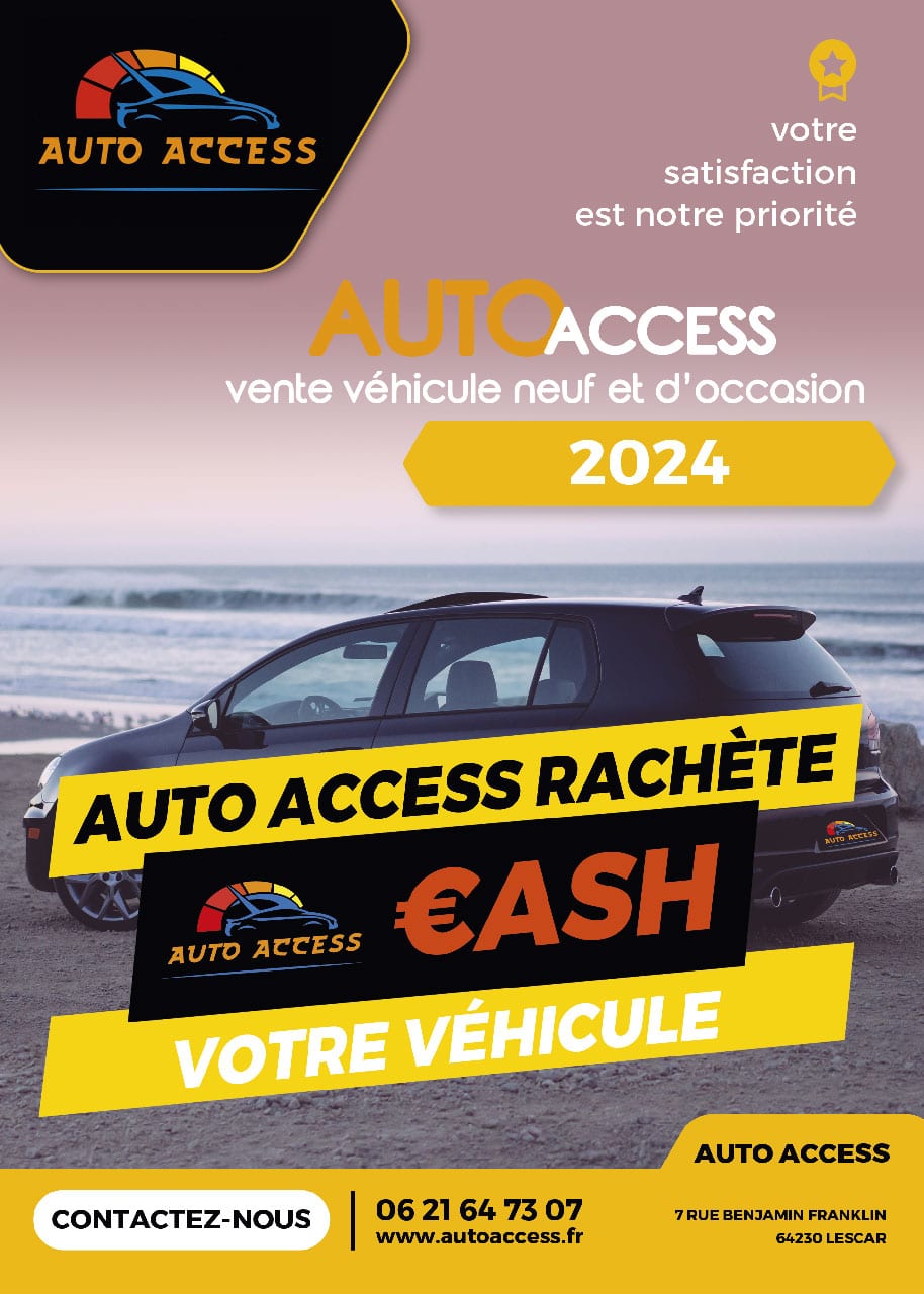 notre stock de voitures à Lescar - AUTO ACCESS